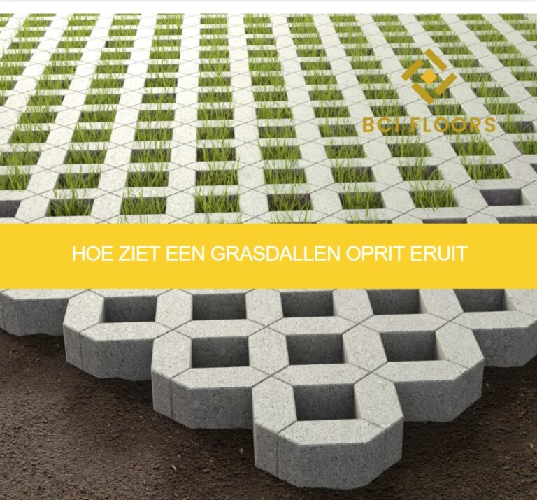 Grasdallen oprit: beton of kunststof, werking, prijs